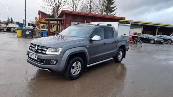Pelēks Volkswagen Amarok 2015 Šauļi, ar dzinēja tilpumu 1.97 L un nobraukumu 160 tūkst. km par 14800 €, foto 5 vietnē AUTOMOTO.COM.LV