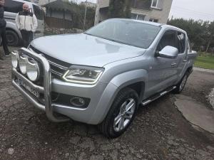 Pelēks Volkswagen Amarok 2016 Kauņa, ar dzinēja tilpumu 1.97 L un nobraukumu 241 tūkst. km par 14400 €, foto  vietnē AUTOMOTO.COM.LV
