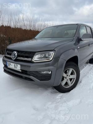 Pelēks Volkswagen Amarok 2017 Rīga, ar dzinēja tilpumu 3.00 L un nobraukumu 312 tūkst. km par 17450 €, foto 8 vietnē AUTOMOTO.COM.LV