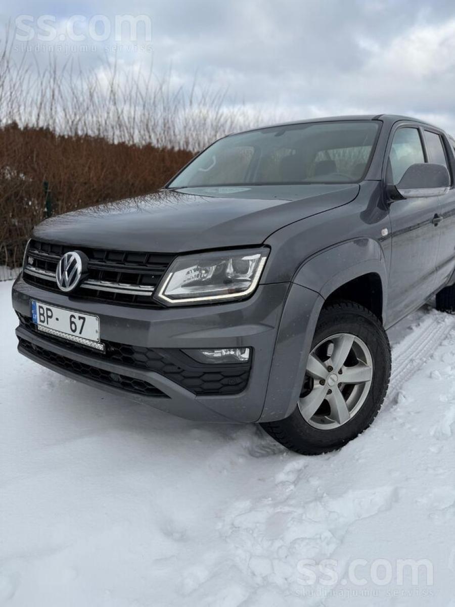 Pelēks Volkswagen Amarok 2017 Rīga, ar dzinēja tilpumu 3.00 L un nobraukumu 312 tūkst. km par 17450 €, foto 8 vietnē AUTOMOTO.COM.LV