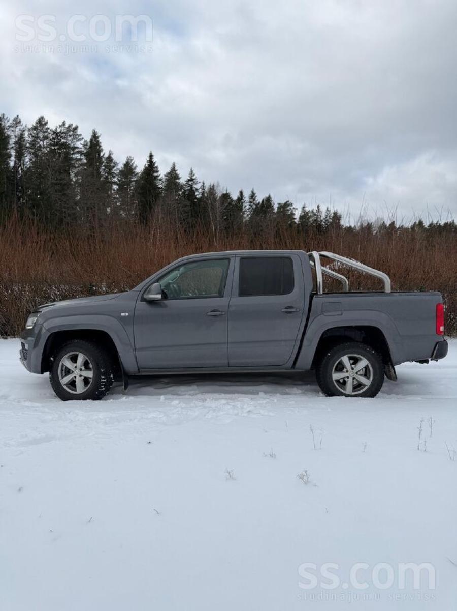 Pelēks Volkswagen Amarok 2017 Rīga, ar dzinēja tilpumu 3.00 L un nobraukumu 312 tūkst. km par 17450 €, foto 9 vietnē AUTOMOTO.COM.LV