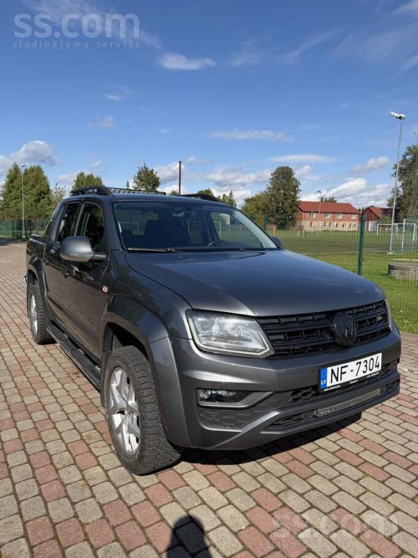Pelēks Volkswagen Amarok 2017 Aizkraukle, ar dzinēja tilpumu 3.00 L un nobraukumu 480 tūkst. km par 15500 €, foto 3 vietnē AUTOMOTO.COM.LV