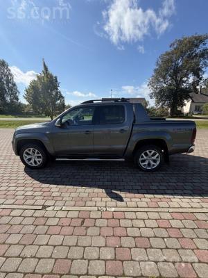 Pelēks Volkswagen Amarok 2017 Aizkraukle, ar dzinēja tilpumu 3.00 L un nobraukumu 480 tūkst. km par 15500 €, foto 7 vietnē AUTOMOTO.COM.LV