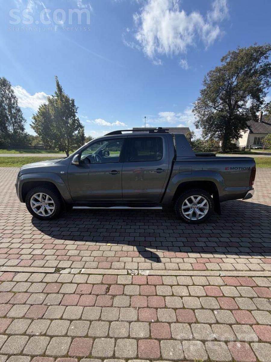 Pelēks Volkswagen Amarok 2017 Aizkraukle, ar dzinēja tilpumu 3.00 L un nobraukumu 480 tūkst. km par 15500 €, foto 7 vietnē AUTOMOTO.COM.LV