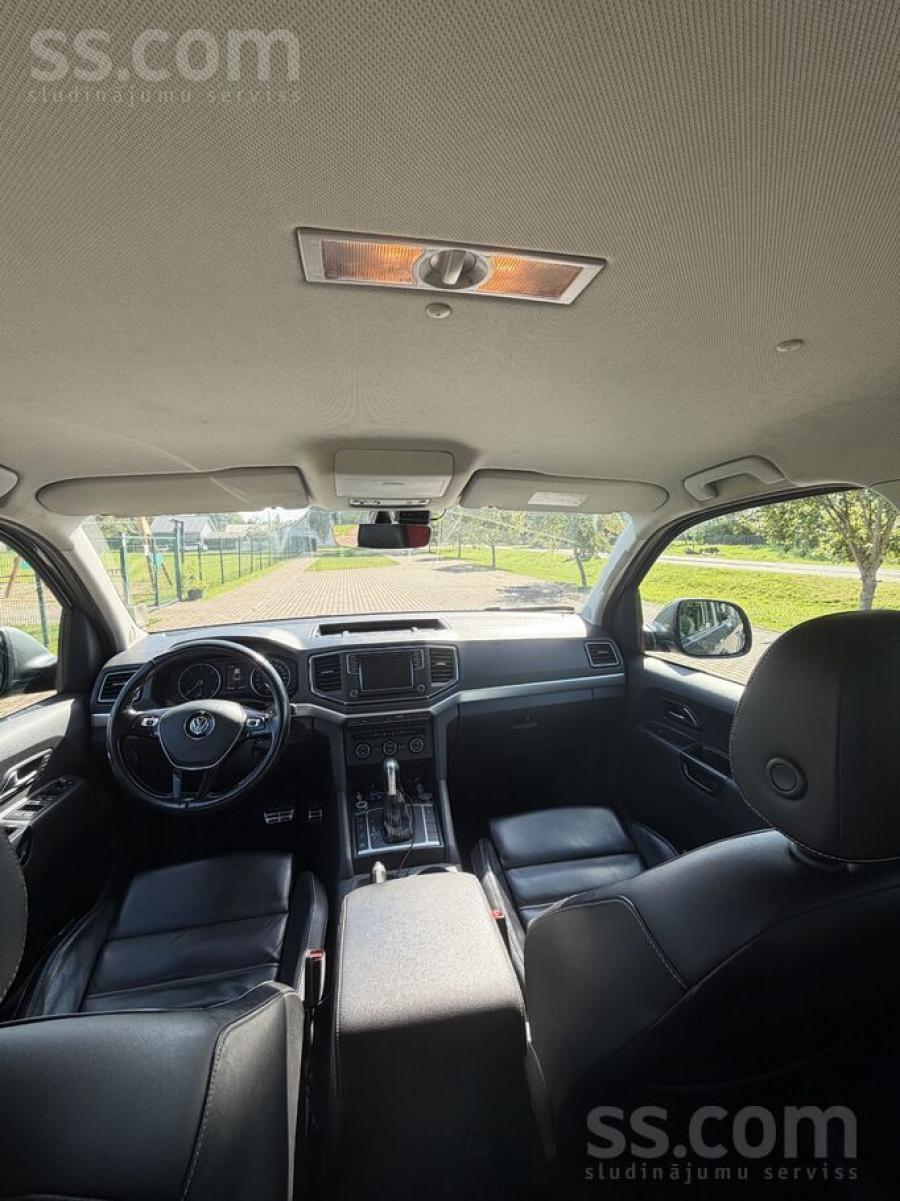 Pelēks Volkswagen Amarok 2017 Aizkraukle, ar dzinēja tilpumu 3.00 L un nobraukumu 480 tūkst. km par 15500 €, foto 8 vietnē AUTOMOTO.COM.LV