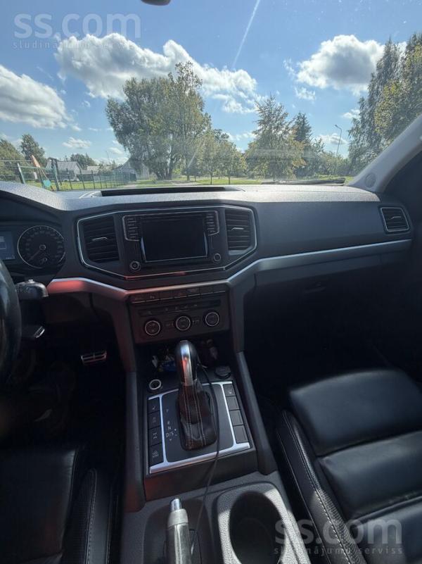 Pelēks Volkswagen Amarok 2017 Aizkraukle, ar dzinēja tilpumu 3.00 L un nobraukumu 480 tūkst. km par 15500 €, foto 10 vietnē AUTOMOTO.COM.LV