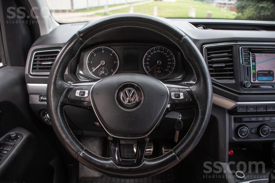Pelēks Volkswagen Amarok 2017 Rīga, ar dzinēja tilpumu 3.00 L un nobraukumu 310 tūkst. km par 16995 €, foto 20 vietnē AUTOMOTO.COM.LV