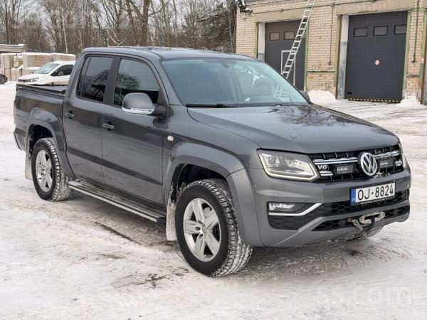 Pelēks Volkswagen Amarok 2018 Rīga, ar dzinēja tilpumu 3.00 L un nobraukumu 241 tūkst. km par 21900 €, foto 2 vietnē AUTOMOTO.COM.LV