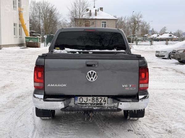 Pelēks Volkswagen Amarok 2018 Rīga, ar dzinēja tilpumu 3.00 L un nobraukumu 241 tūkst. km par 21900 €, foto 6 vietnē AUTOMOTO.COM.LV