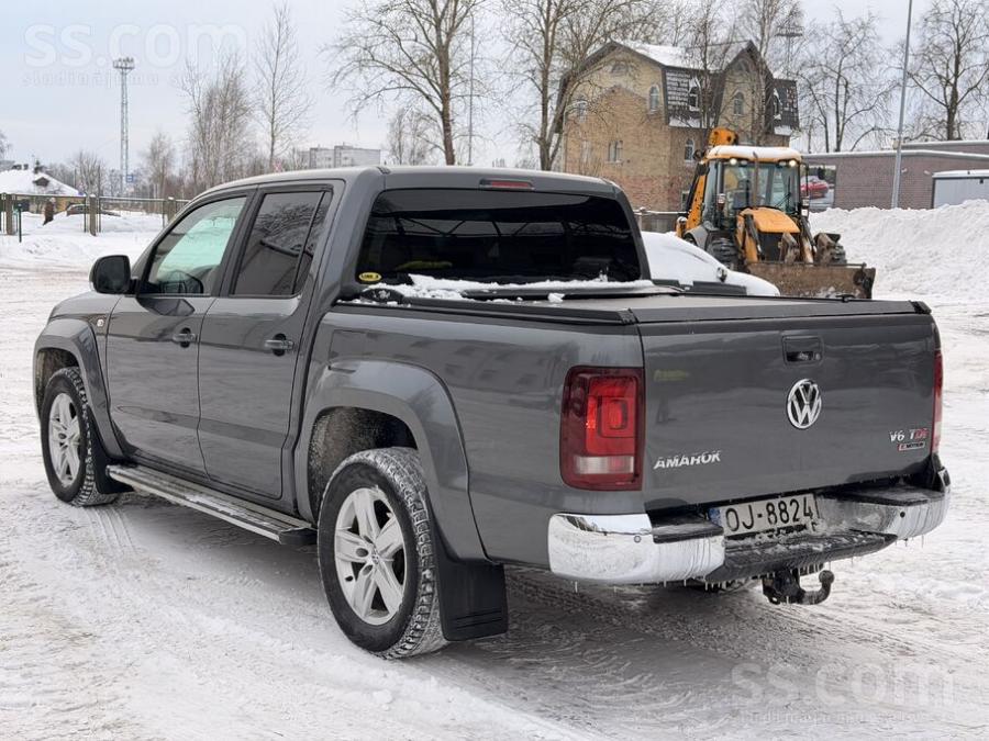 Pelēks Volkswagen Amarok 2018 Rīga, ar dzinēja tilpumu 3.00 L un nobraukumu 241 tūkst. km par 21900 €, foto 7 vietnē AUTOMOTO.COM.LV
