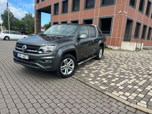 Pelēks Volkswagen Amarok 2018 Rīga, ar dzinēja tilpumu 3.00 L un nobraukumu 113 tūkst. km par 24500 €, foto 2 vietnē AUTOMOTO.COM.LV
