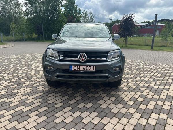 Pelēks Volkswagen Amarok 2018 Rīga, ar dzinēja tilpumu 3.00 L un nobraukumu 113 tūkst. km par 24500 €, foto 3 vietnē AUTOMOTO.COM.LV