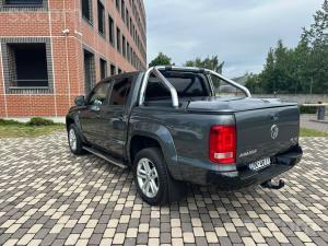 Grey Volkswagen Amarok 2018 in Riga, with an engine capacity of 3.00 L and mileage of 113 thousand km for 24500 €, photo 7 on AUTOMOTO.COM.LV