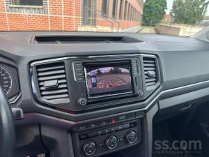 Grey Volkswagen Amarok 2018 in Riga, with an engine capacity of 3.00 L and mileage of 113 thousand km for 24500 €, photo 14 on AUTOMOTO.COM.LV