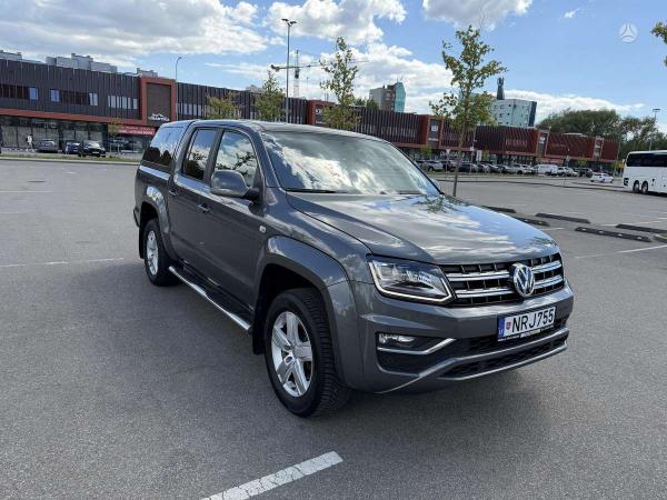 Pelēks Volkswagen Amarok 2018 Klaipėda, ar dzinēja tilpumu 2.97 L un nobraukumu 228 tūkst. km par 23200 €, foto 2 vietnē AUTOMOTO.COM.LV