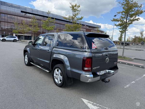 Pelēks Volkswagen Amarok 2018 Klaipėda, ar dzinēja tilpumu 2.97 L un nobraukumu 228 tūkst. km par 23200 €, foto 5 vietnē AUTOMOTO.COM.LV