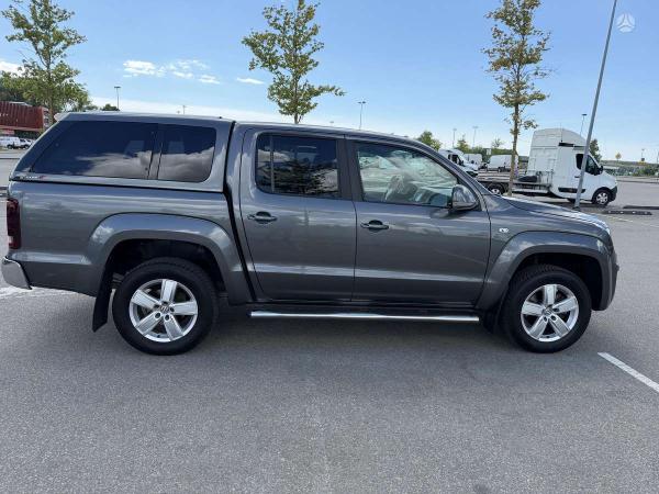Pelēks Volkswagen Amarok 2018 Klaipėda, ar dzinēja tilpumu 2.97 L un nobraukumu 228 tūkst. km par 23200 €, foto 8 vietnē AUTOMOTO.COM.LV