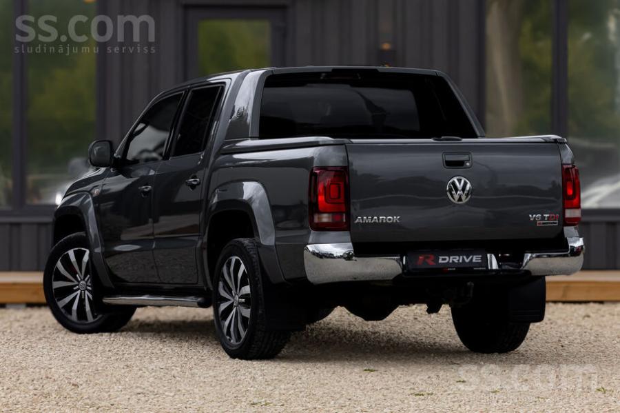 Pelēks Volkswagen Amarok 2018 Jelgava, ar dzinēja tilpumu 3.00 L un nobraukumu 230 tūkst. km par 22800 €, foto 6 vietnē AUTOMOTO.COM.LV