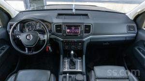 Grey Volkswagen Amarok 2018 in Riga, with an engine capacity of 3.00 L and mileage of 294 thousand km for 17190 €, photo 12 on AUTOMOTO.COM.LV