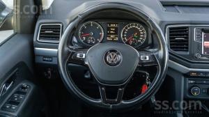 Grey Volkswagen Amarok 2018 in Riga, with an engine capacity of 3.00 L and mileage of 294 thousand km for 17190 €, photo 14 on AUTOMOTO.COM.LV