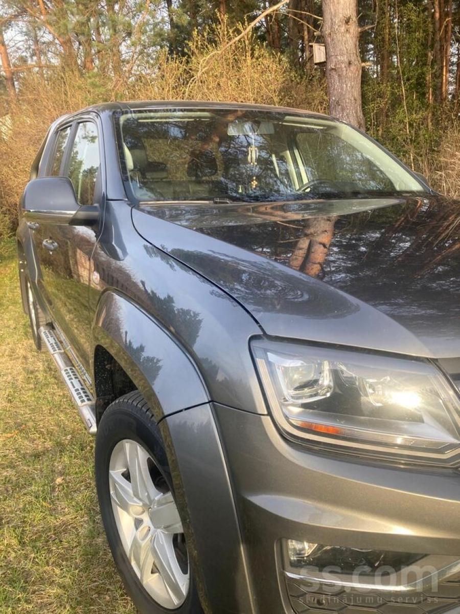 Pelēks Volkswagen Amarok 2019 Rīga, ar dzinēja tilpumu 3.00 L un nobraukumu 282 tūkst. km par 18000 €, foto 7 vietnē AUTOMOTO.COM.LV