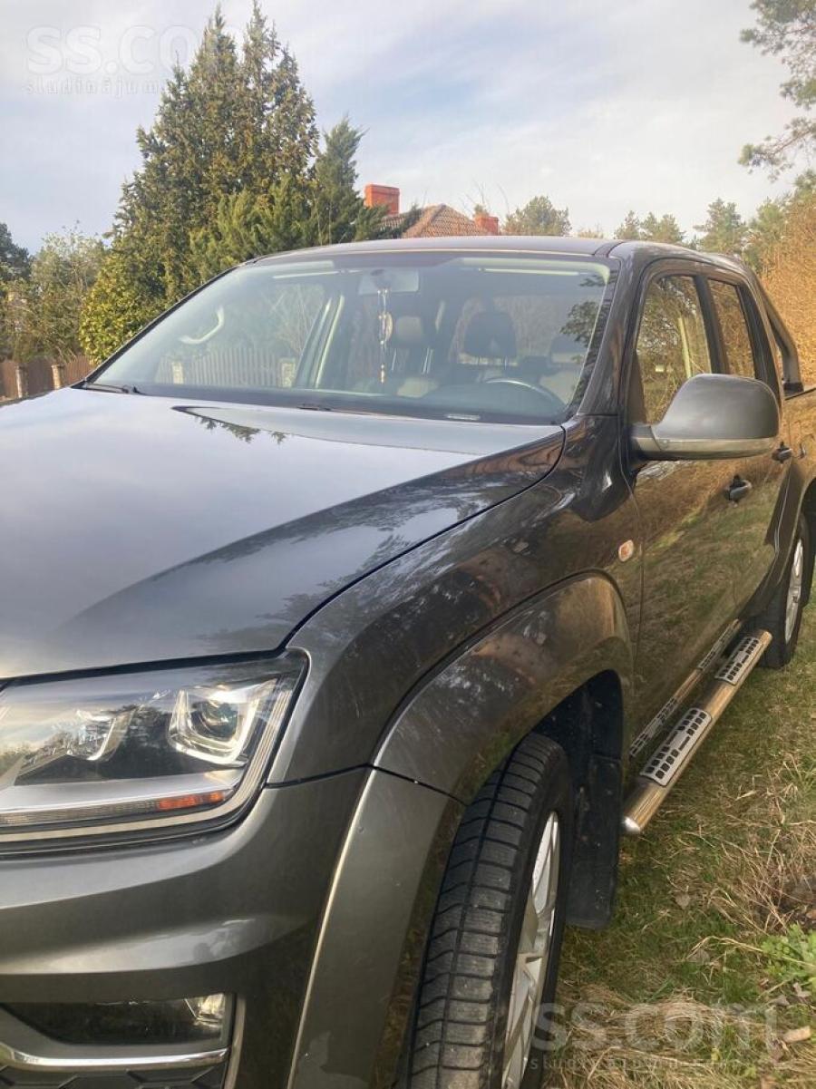 Pelēks Volkswagen Amarok 2019 Rīga, ar dzinēja tilpumu 3.00 L un nobraukumu 282 tūkst. km par 18000 €, foto 9 vietnē AUTOMOTO.COM.LV