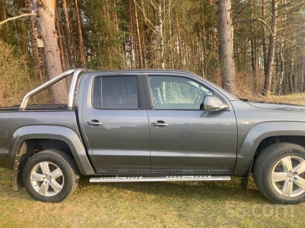 Pelēks Volkswagen Amarok 2019 Rīga, ar dzinēja tilpumu 3.00 L un nobraukumu 282 tūkst. km par 18000 €, foto 9 vietnē AUTOMOTO.COM.LV