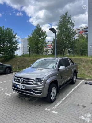 Grey Volkswagen Amarok 2019 in Vilnius, with an engine capacity of 2.97 L and mileage of 257 thousand km for 20000 €, photo  on AUTOMOTO.COM.LV