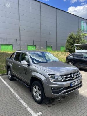 Pelēks Volkswagen Amarok 2019 Viļņa, ar dzinēja tilpumu 2.97 L un nobraukumu 257 tūkst. km par 20000 €, foto 4 vietnē AUTOMOTO.COM.LV