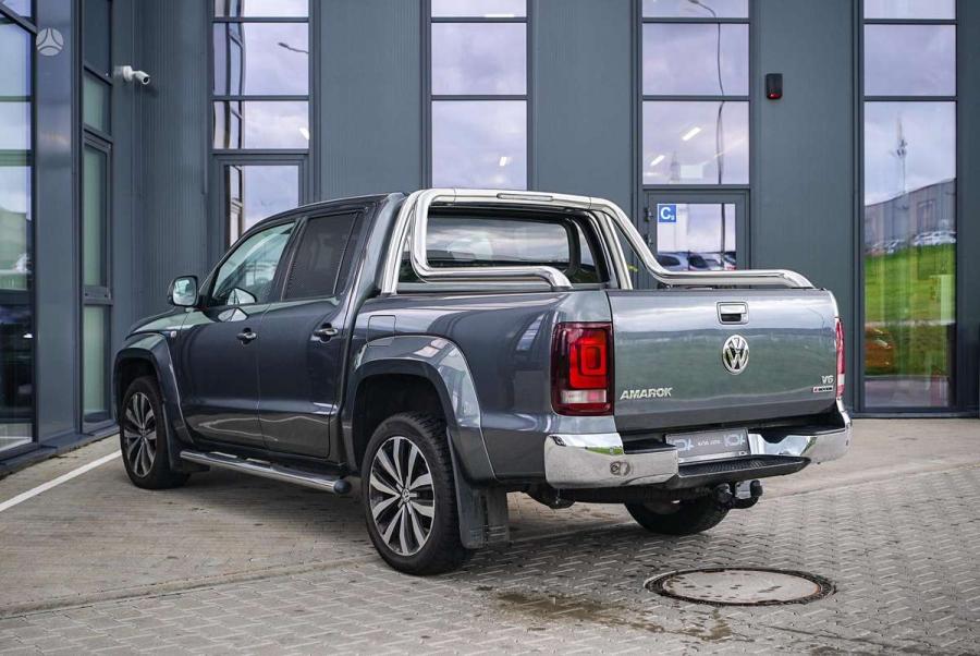 Pelēks Volkswagen Amarok 2019 Kauņa, ar dzinēja tilpumu 2.97 L un nobraukumu 191 tūkst. km par 23450 €, foto 7 vietnē AUTOMOTO.COM.LV