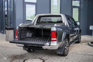 Pelēks Volkswagen Amarok 2019 Kauņa, ar dzinēja tilpumu 2.97 L un nobraukumu 191 tūkst. km par 23450 €, foto 12 vietnē AUTOMOTO.COM.LV