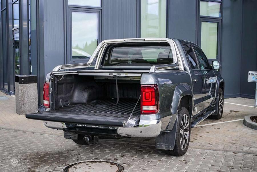 Pelēks Volkswagen Amarok 2019 Kauņa, ar dzinēja tilpumu 2.97 L un nobraukumu 191 tūkst. km par 23450 €, foto 12 vietnē AUTOMOTO.COM.LV