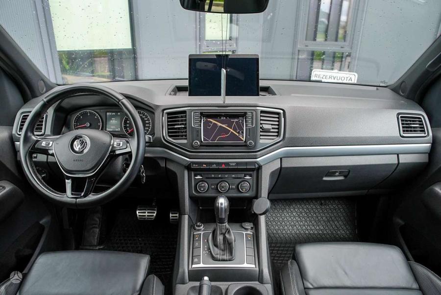 Pelēks Volkswagen Amarok 2019 Kauņa, ar dzinēja tilpumu 2.97 L un nobraukumu 191 tūkst. km par 23450 €, foto 13 vietnē AUTOMOTO.COM.LV