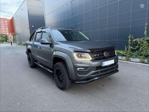 Pelēks Volkswagen Amarok 2020 Klaipėda, ar dzinēja tilpumu 2.97 L un nobraukumu 142 tūkst. km par 28500 €, foto  vietnē AUTOMOTO.COM.LV