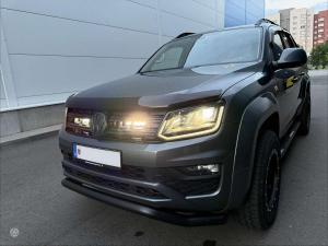 Pelēks Volkswagen Amarok 2020 Klaipėda, ar dzinēja tilpumu 2.97 L un nobraukumu 142 tūkst. km par 28500 €, foto 18 vietnē AUTOMOTO.COM.LV