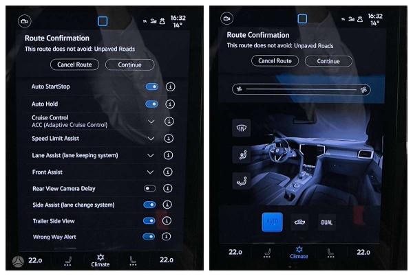 Grey Volkswagen Amarok 2024 in Kaunas, with an engine capacity of 2.99 L and mileage of 20 thousand km for 53800 €, photo 11 on AUTOMOTO.COM.LV