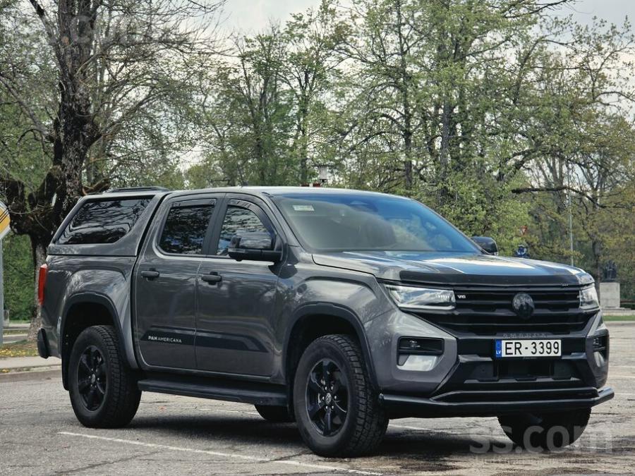 Серый Фольксваген Амарок 2025 в Рига, объемом двигателя 3.00 л и пробегом 22 тыс. км за 52250 €, фото 3 на AUTOMOTO.COM.LV