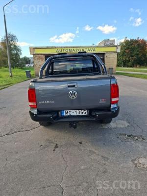 Pelēks Volkswagen Amarok 2014 Rīga, ar dzinēja tilpumu 2.00 L un nobraukumu 241 tūkst. km par 14900 €, foto 11 vietnē AUTOMOTO.COM.LV