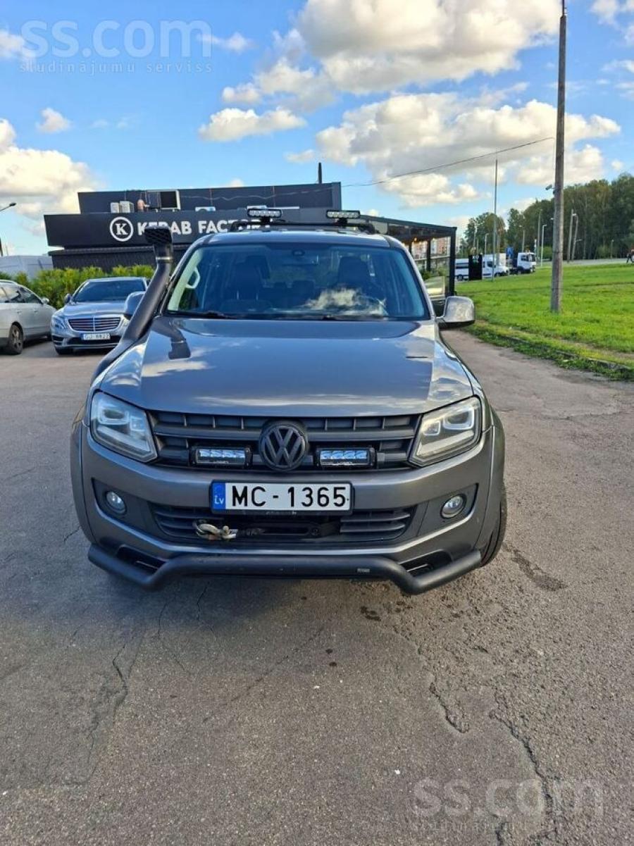 Pelēks Volkswagen Amarok 2014 Rīga, ar dzinēja tilpumu 2.00 L un nobraukumu 241 tūkst. km par 14900 €, foto 14 vietnē AUTOMOTO.COM.LV