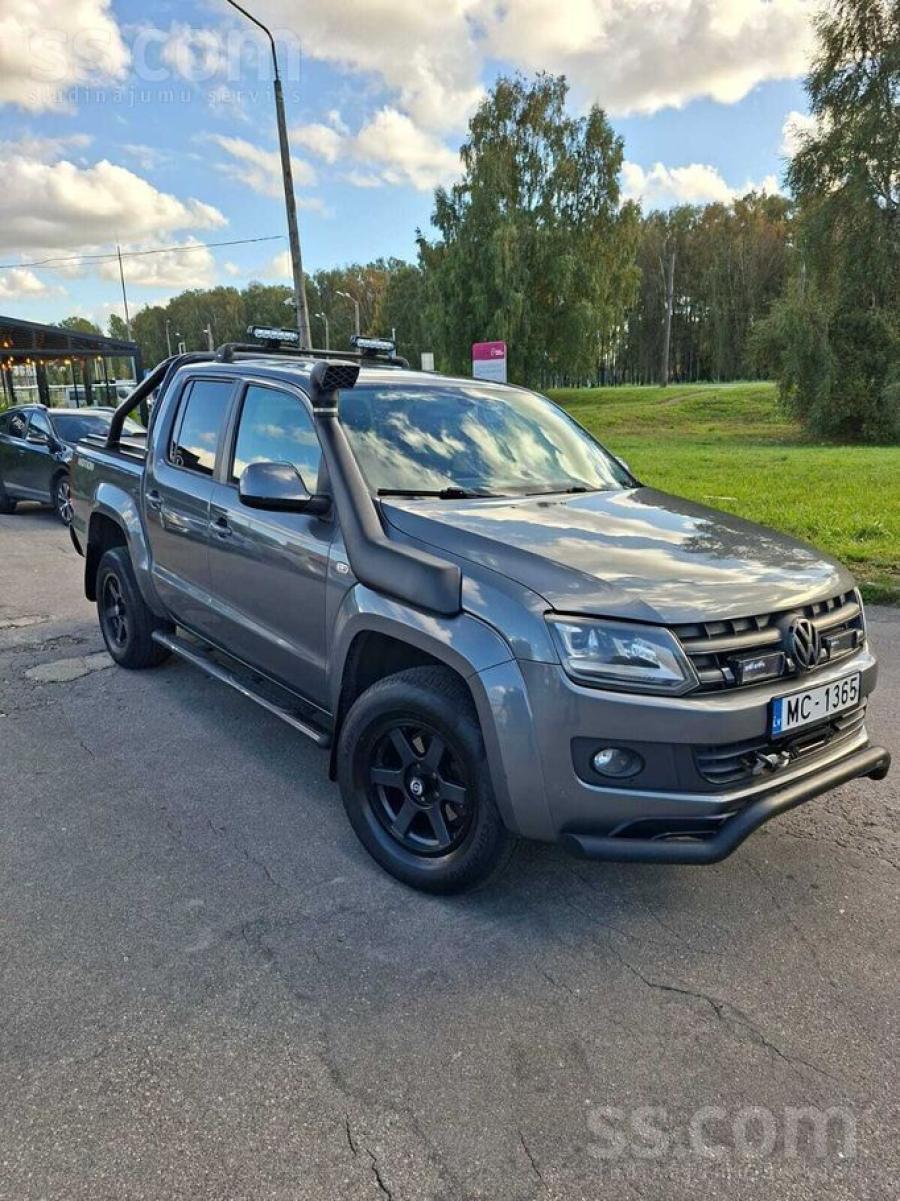 Pelēks Volkswagen Amarok 2014 Rīga, ar dzinēja tilpumu 2.00 L un nobraukumu 241 tūkst. km par 14900 €, foto 16 vietnē AUTOMOTO.COM.LV
