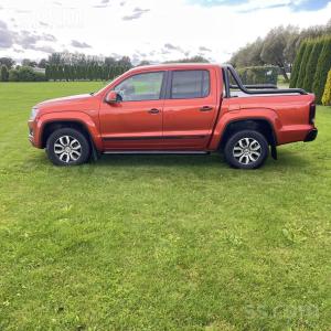 Orange Volkswagen Amarok 2014 in Bauska, with an engine capacity of 2.00 L and mileage of 245 thousand km for 11500 €, photo 11 on AUTOMOTO.COM.LV