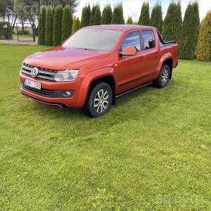Orange Volkswagen Amarok 2014 in Bauska, with an engine capacity of 2.00 L and mileage of 245 thousand km for 11500 €, photo 12 on AUTOMOTO.COM.LV