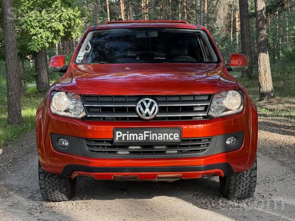 Orange Volkswagen Amarok 2015 in Riga, with an engine capacity of 2.00 L and mileage of 0 thousand km for 17490 €, photo 5 on AUTOMOTO.COM.LV