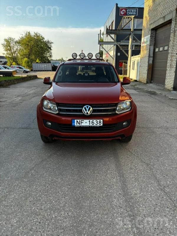 Oranžs Volkswagen Amarok 2013 Jēkabpils, ar dzinēja tilpumu 2.00 L un nobraukumu 300 tūkst. km par 10000 €, foto 2 vietnē AUTOMOTO.COM.LV