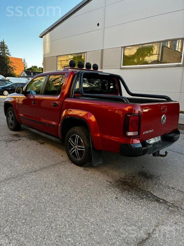 Oranžs Volkswagen Amarok 2013 Jēkabpils, ar dzinēja tilpumu 2.00 L un nobraukumu 300 tūkst. km par 10000 €, foto 6 vietnē AUTOMOTO.COM.LV