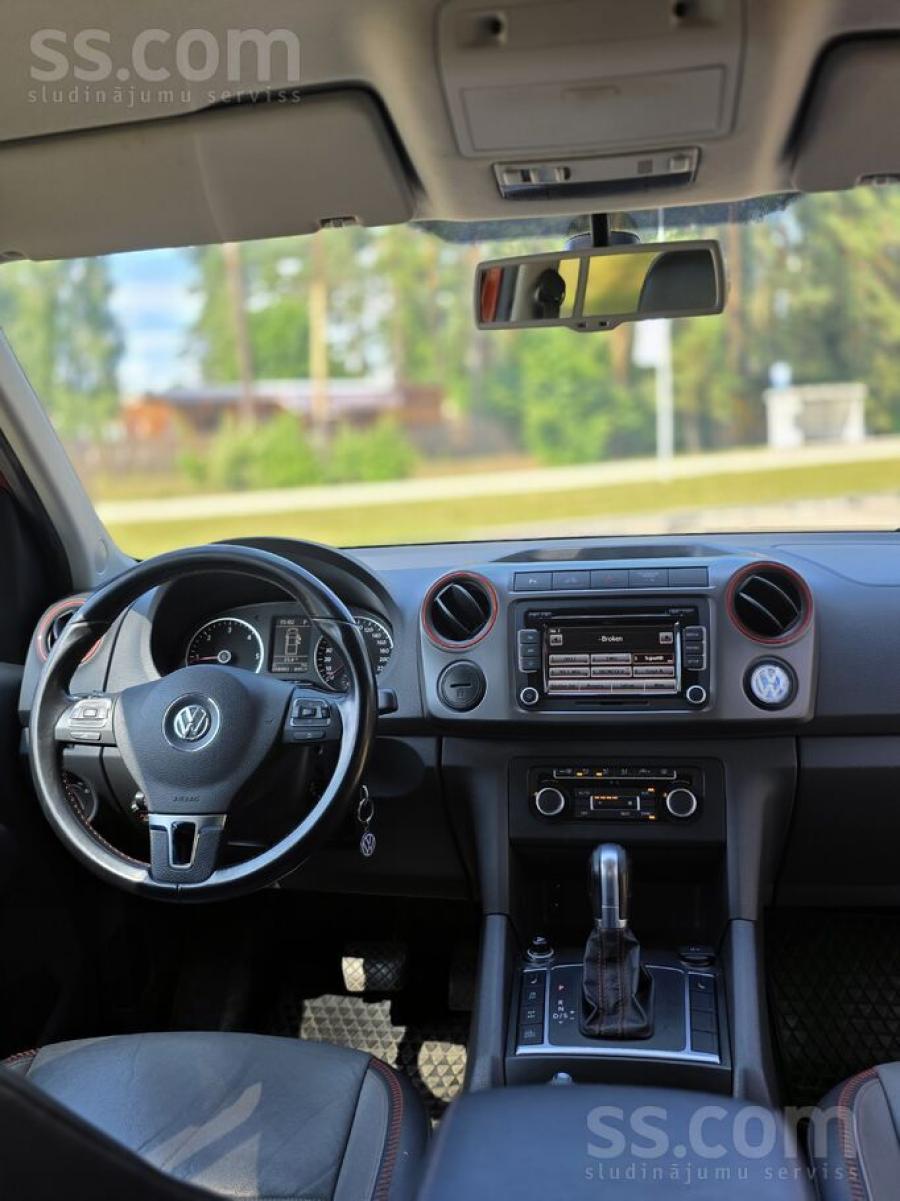Oranžs Volkswagen Amarok 2014 Rīga, ar dzinēja tilpumu 2.00 L un nobraukumu 219 tūkst. km par 15500 €, foto 4 vietnē AUTOMOTO.COM.LV