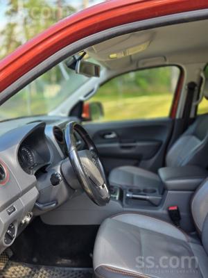 Oranžs Volkswagen Amarok 2014 Rīga, ar dzinēja tilpumu 2.00 L un nobraukumu 219 tūkst. km par 15500 €, foto 6 vietnē AUTOMOTO.COM.LV