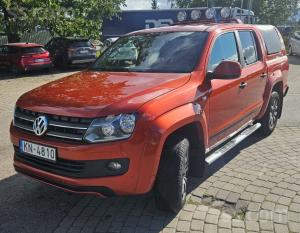 Oranžs Volkswagen Amarok 2014 Rīga, ar dzinēja tilpumu 2.00 L un nobraukumu 317 tūkst. km par 13310 €, foto  vietnē AUTOMOTO.COM.LV