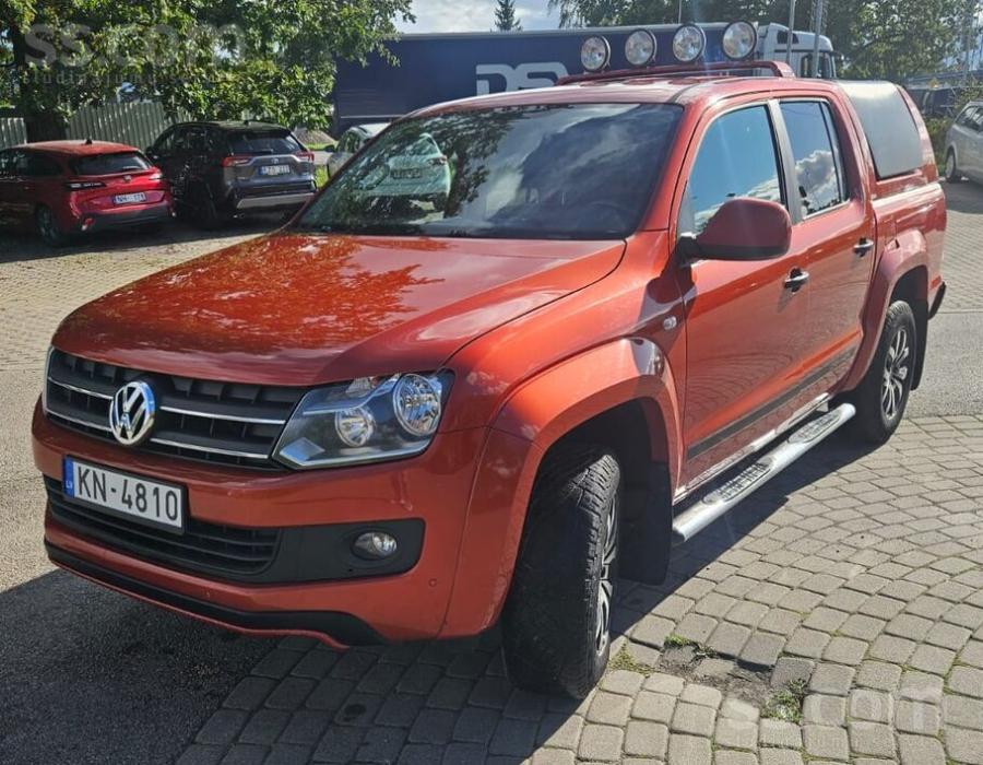 Oranžs Volkswagen Amarok 2014 Rīga, ar dzinēja tilpumu 2.00 L un nobraukumu 317 tūkst. km par 13310 €, foto 1 vietnē AUTOMOTO.COM.LV