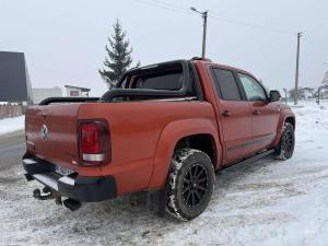 Orange Volkswagen Amarok 2015 in Taurage, with an engine capacity of 1.97 L and mileage of 232 thousand km for 14900 €, photo 10 on AUTOMOTO.COM.LV